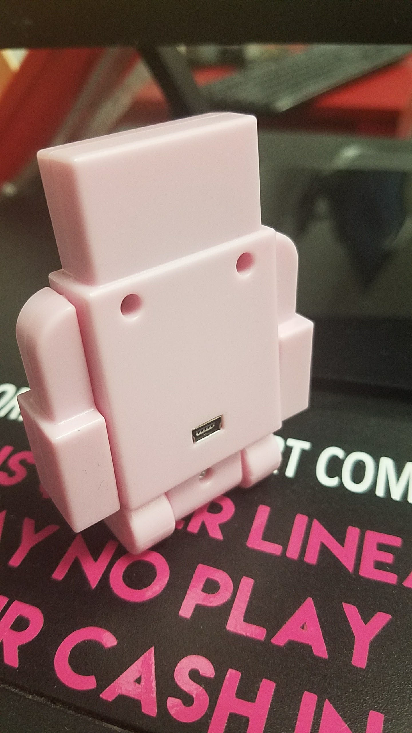 Missing USB cord for Pinky - Creative Arts - Dallas Makerspace Talk