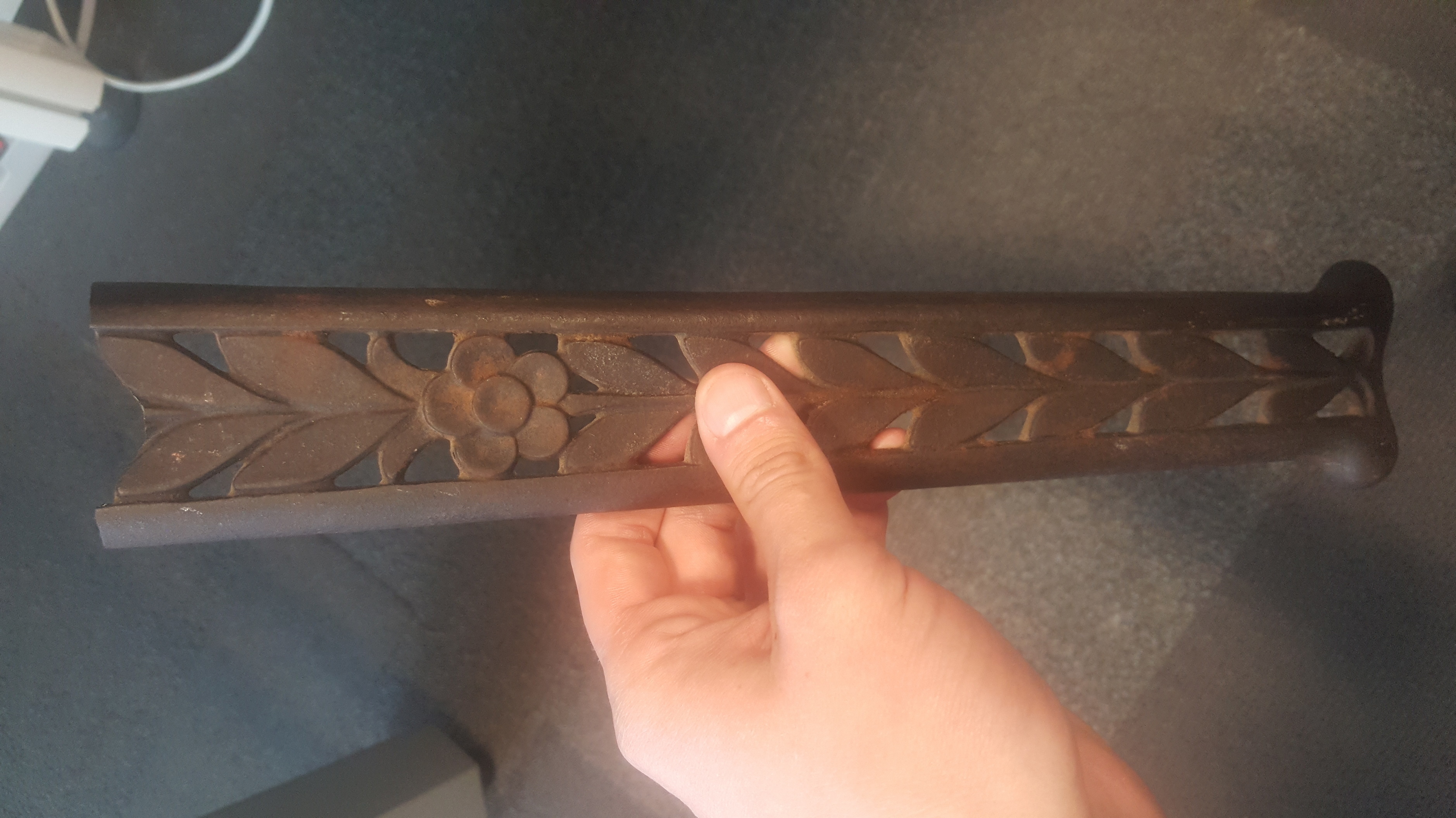 How to fix a broken antique cast iron leg?!? - Metal Shop - Dallas ...