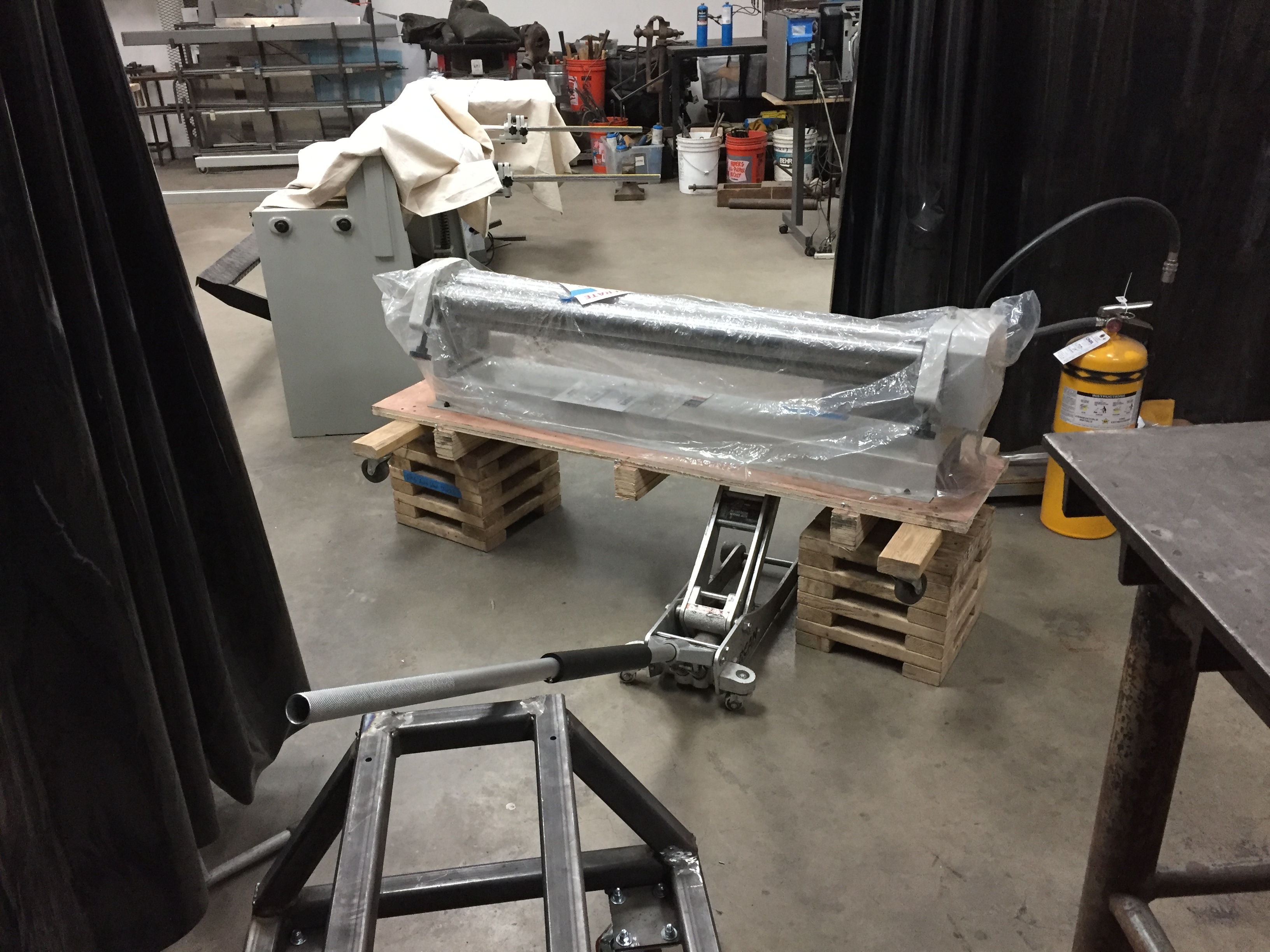 Slip roller stand....to paint or not to paint - Metal Shop - Dallas ...