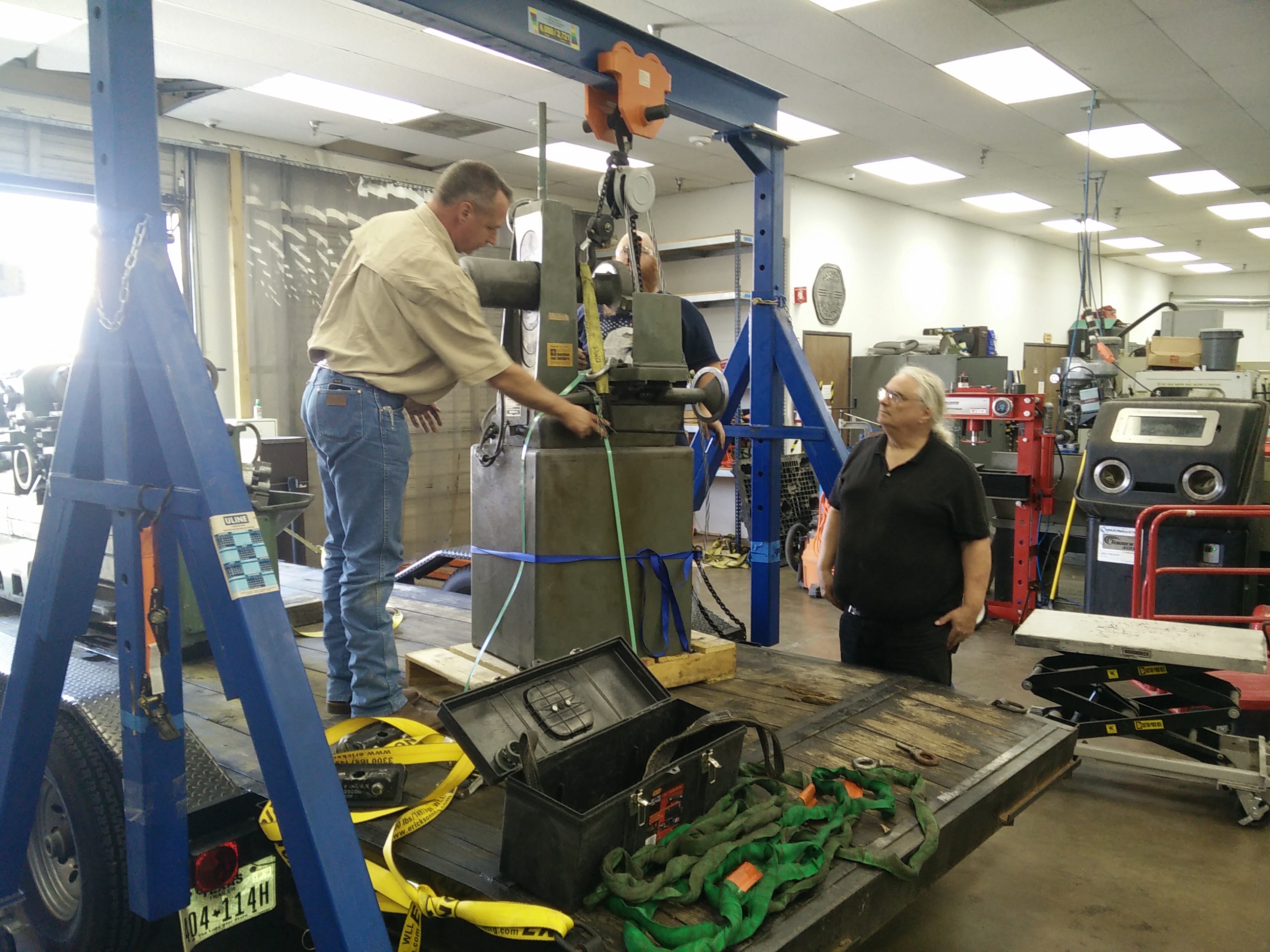 “New” Lathe progress - Machine Shop - Dallas Makerspace Talk