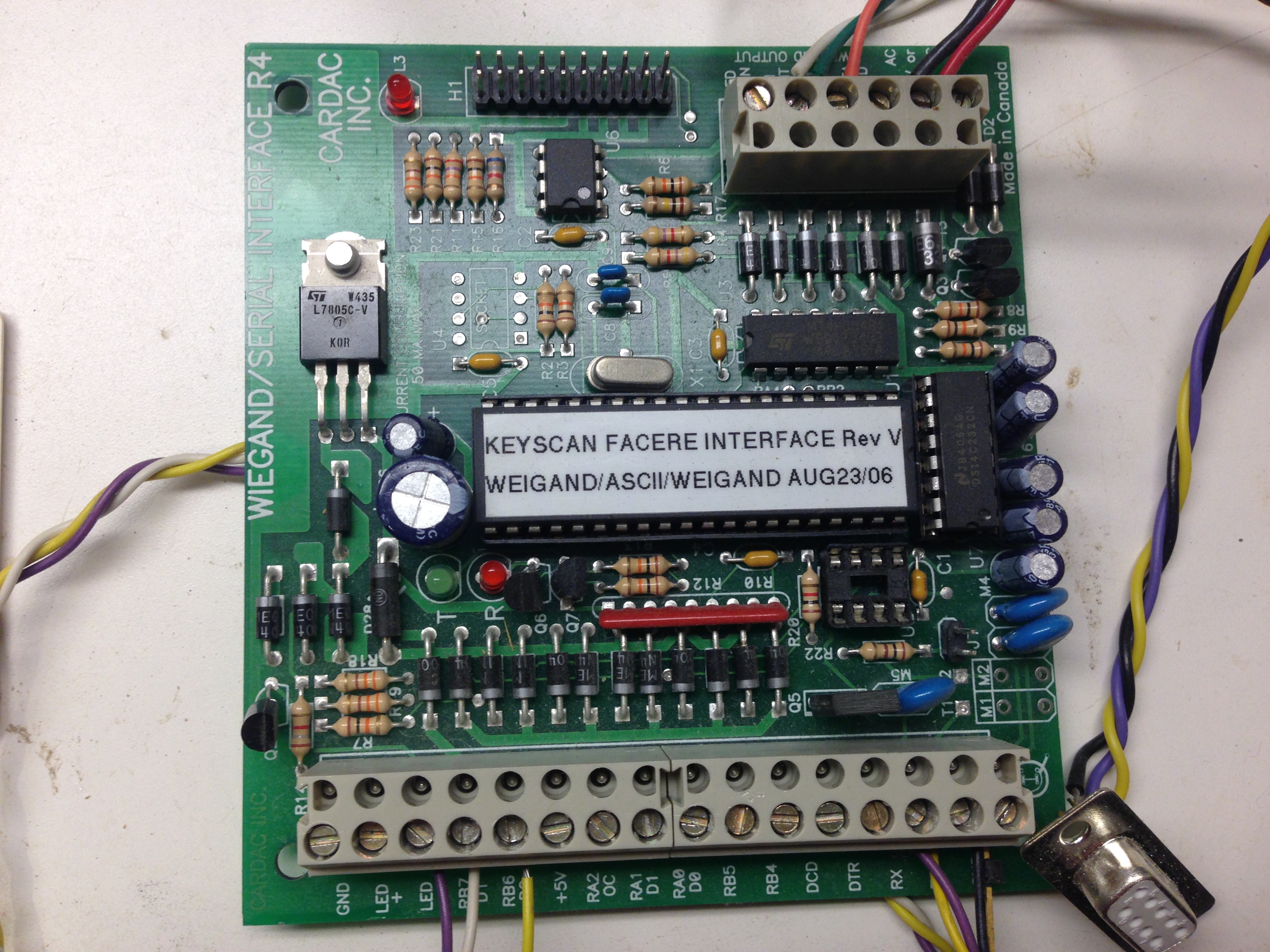 FREE: HID access card reader + Wiegand interface board - MakerTrade ...