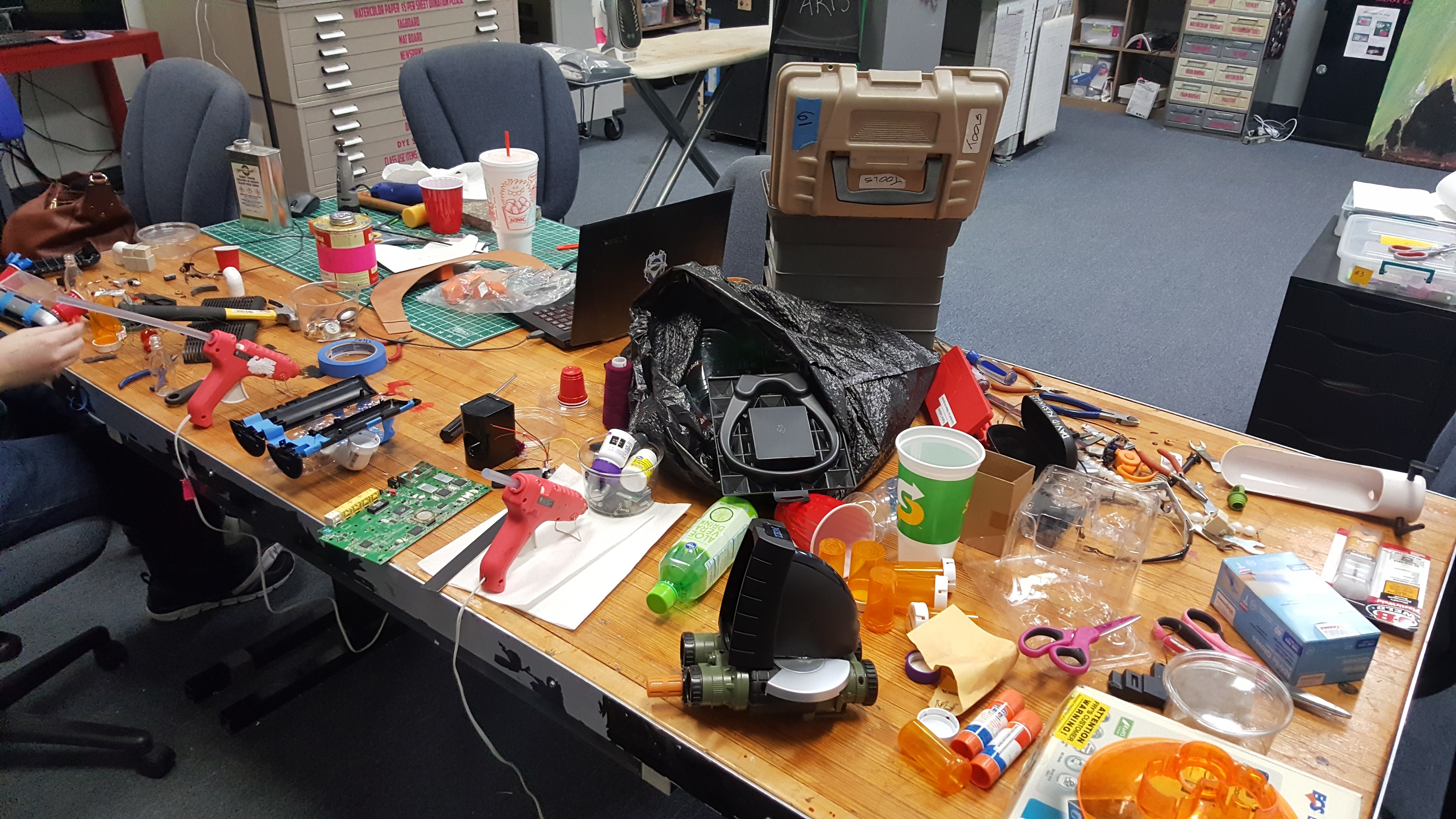 Last Event to work on the Scrap Build Space Ships.May 17 at 7pm ...