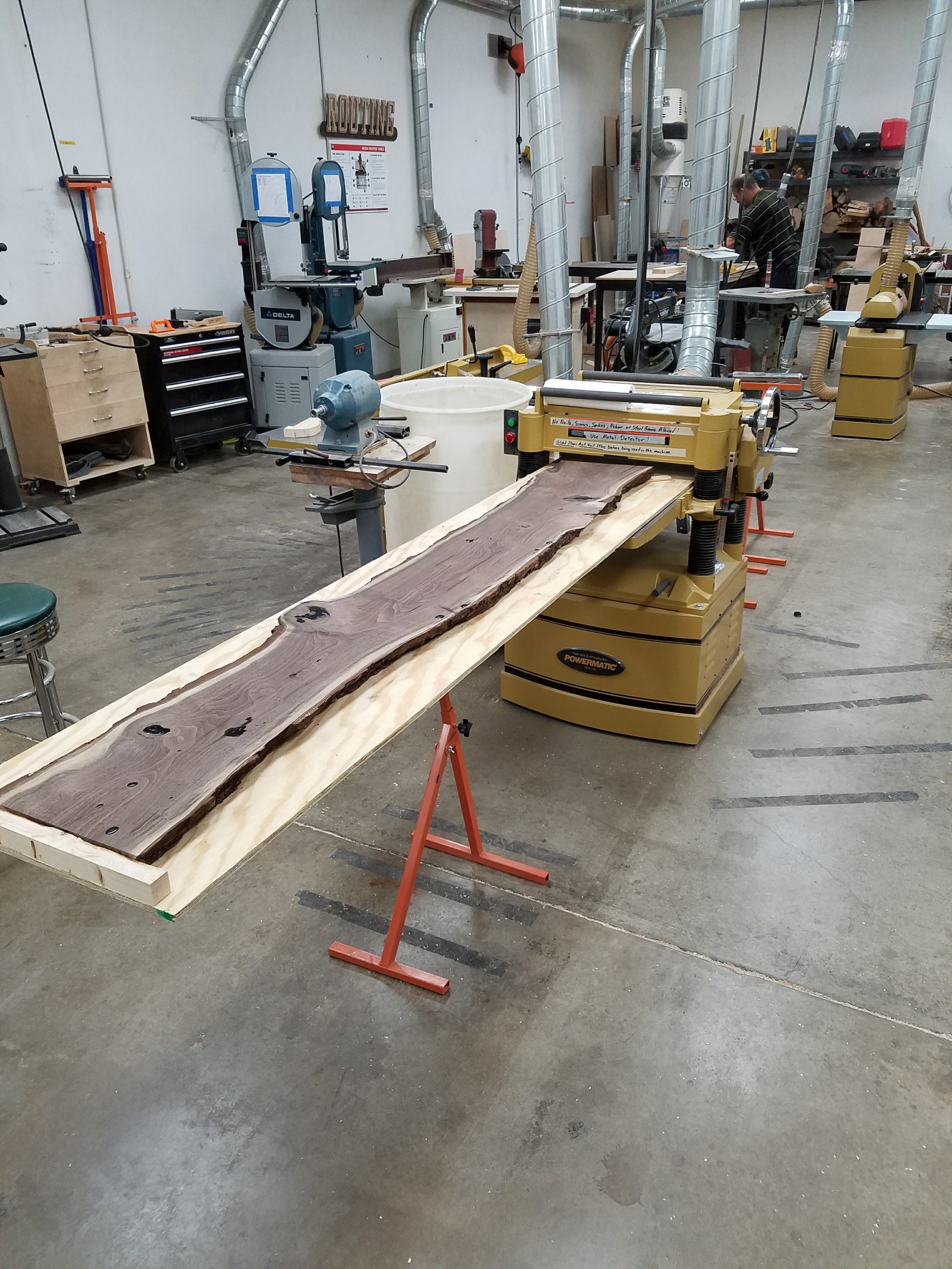 Router Flattening Sled - Woodshop - Dallas Makerspace Talk