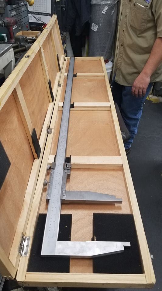 Now that's a set of calipers - Machine Shop - Dallas Makerspace Talk