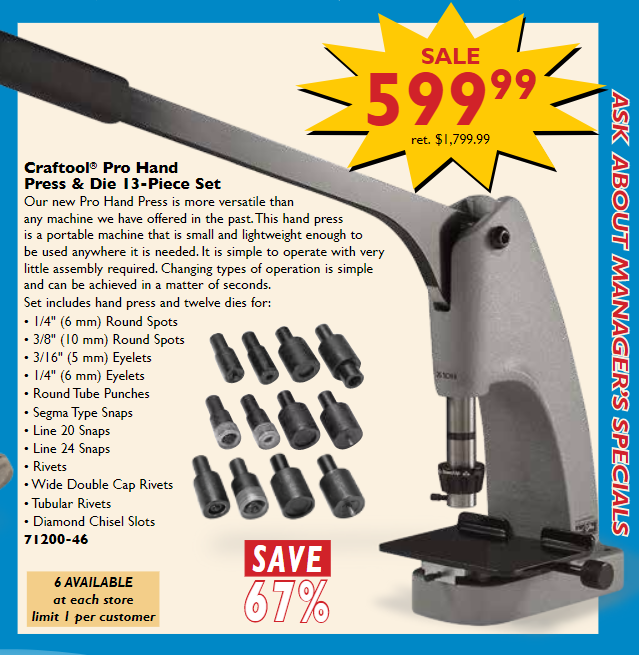 New Leather Hand Press Coming Soon! - Leatherworking - Dallas ...